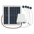 Solar Aeration Water Pump Ultra-quiet Lithium Battery Charging ...