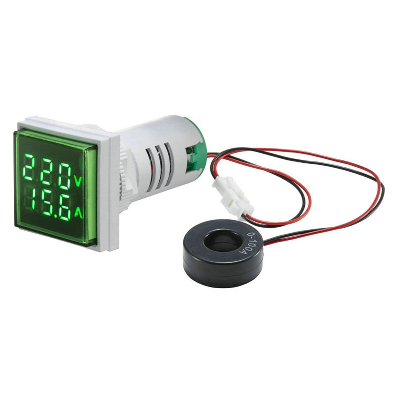 Solar And Wind Power Parts Digital Ammeter Voltmeter, 22Mm Square ...