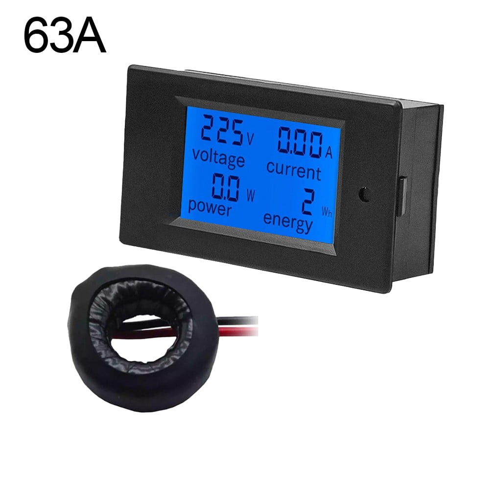 Solar And Wind Power Parts Digital Led Display Voltmeter Ammeter ...