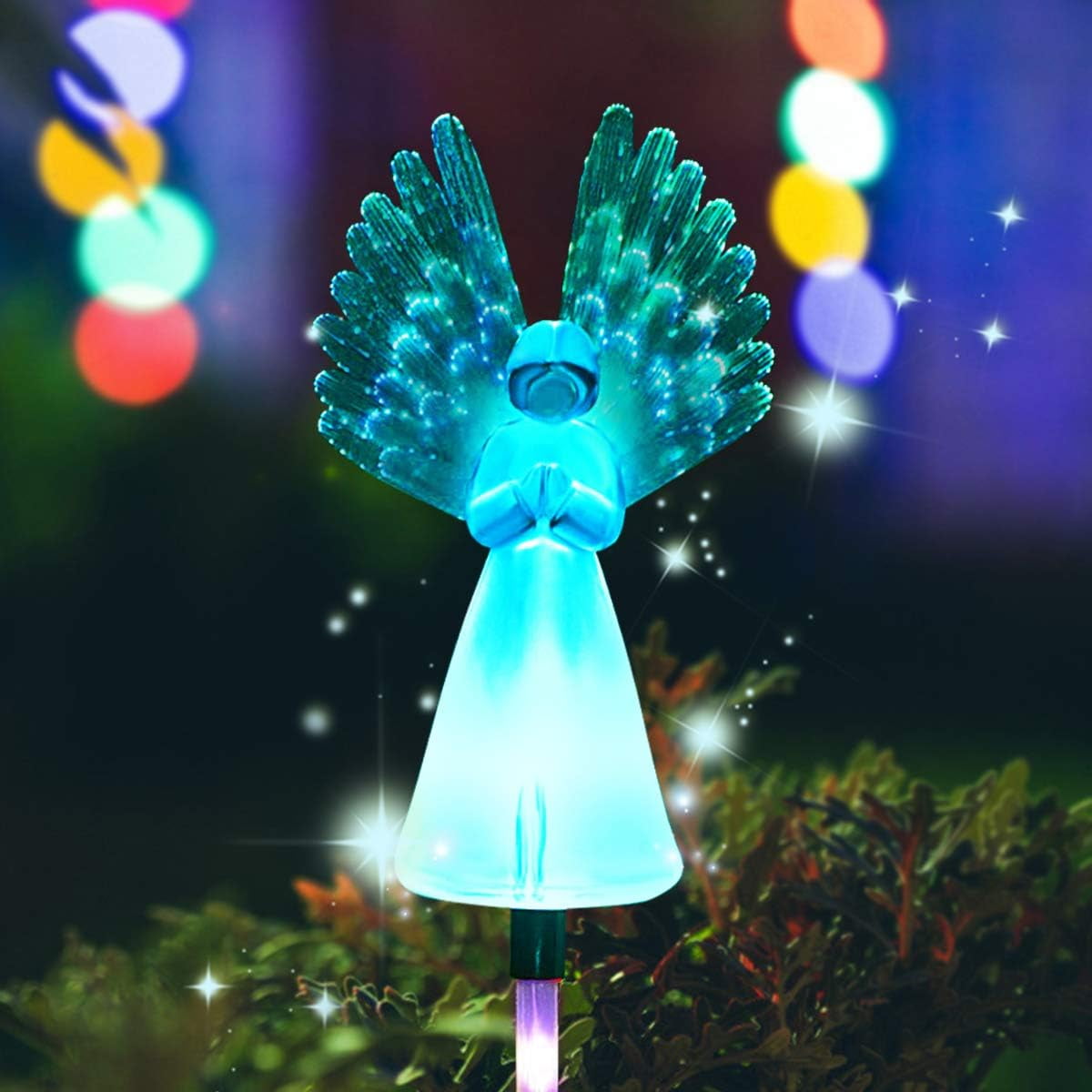 Solar Angel Light Grave Decorations for Cemetery Solar Garden Stake ...