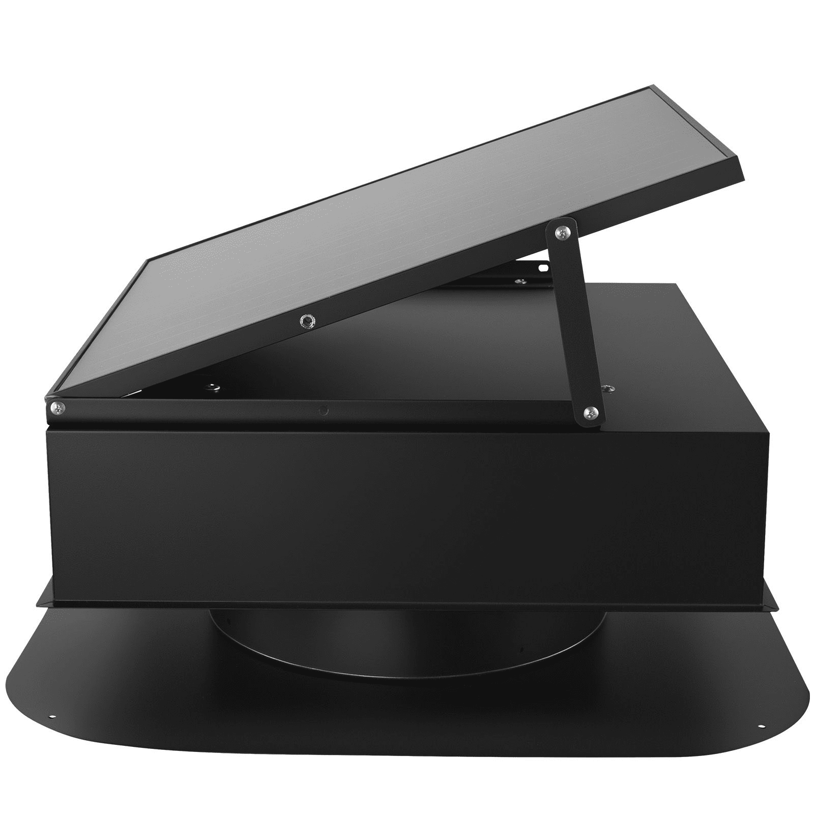 Solar Attic Fan 35W, 2400 CFM Roof Ventilation Exhaust Fan with Auto ...