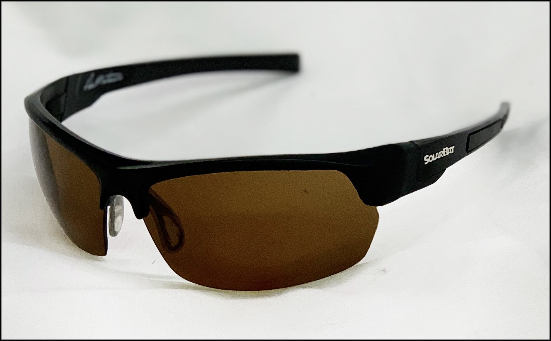 Solar Bat Eye Protection: The Natural 1 Black with Amber Polarized ...