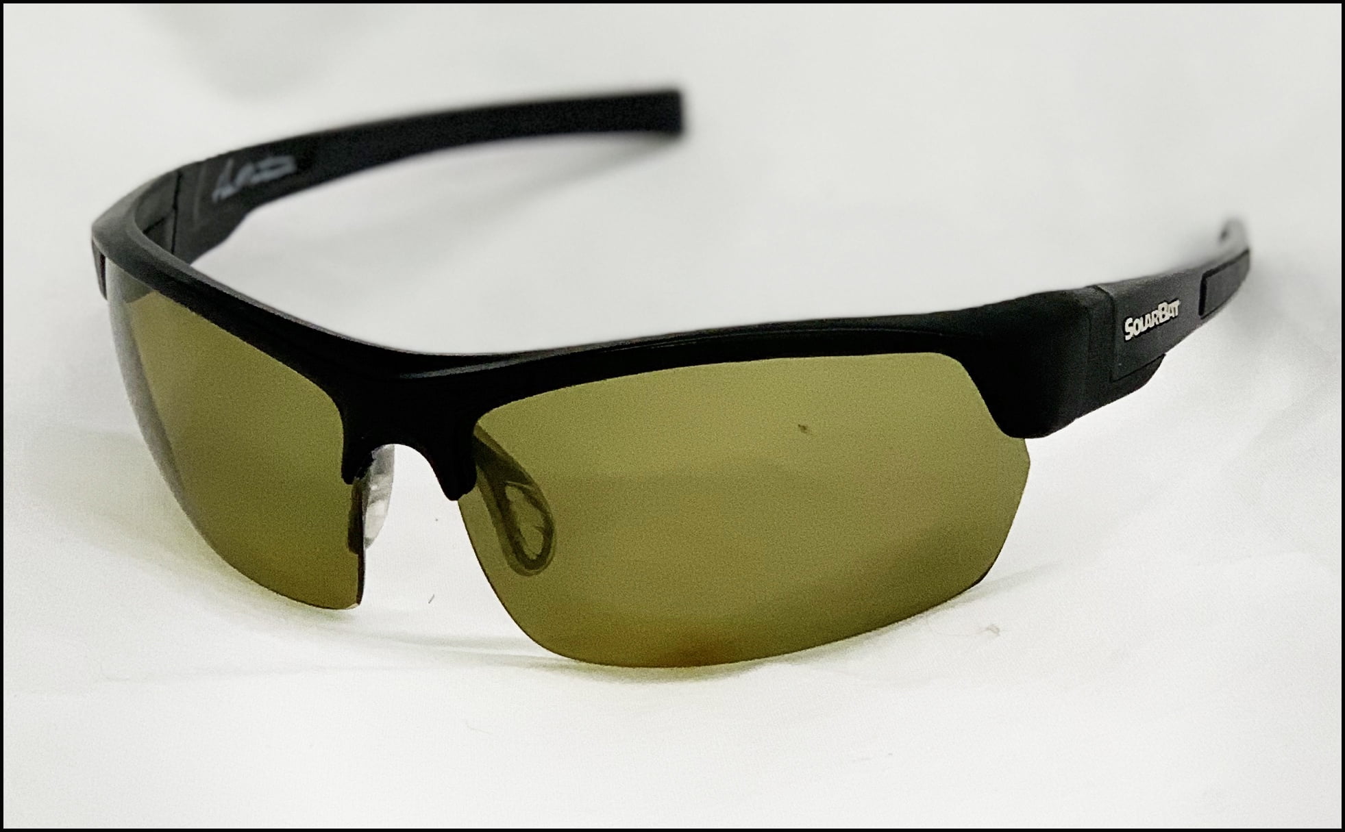 Solar Bat Eye Protection: The Natural 1 Black with HI CON Yellow ...