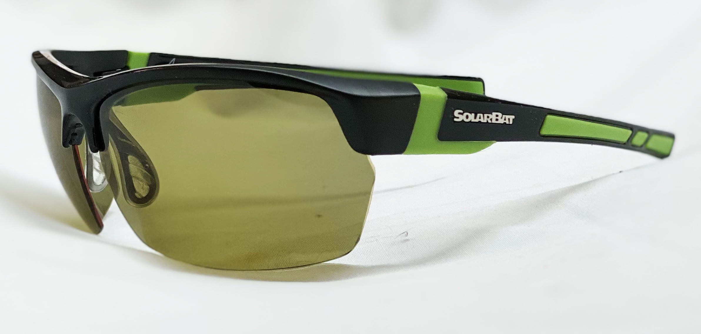 Solar Bat Eye Protection The Natural 2 Lime Green with HI CON Yellow ...