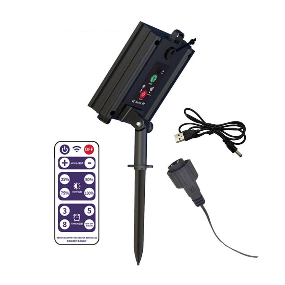 Solar Battery Box Led String Lamp Panel Controller Garden Street Light Decor - Walmart.com