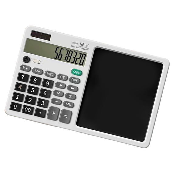 Staples 10-Digit Battery/Solar Powered Basic Calculator Black 2/Pack ...