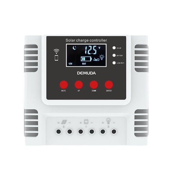 Solar Battery10a-60a Solar Charge Controller Support App Control ...