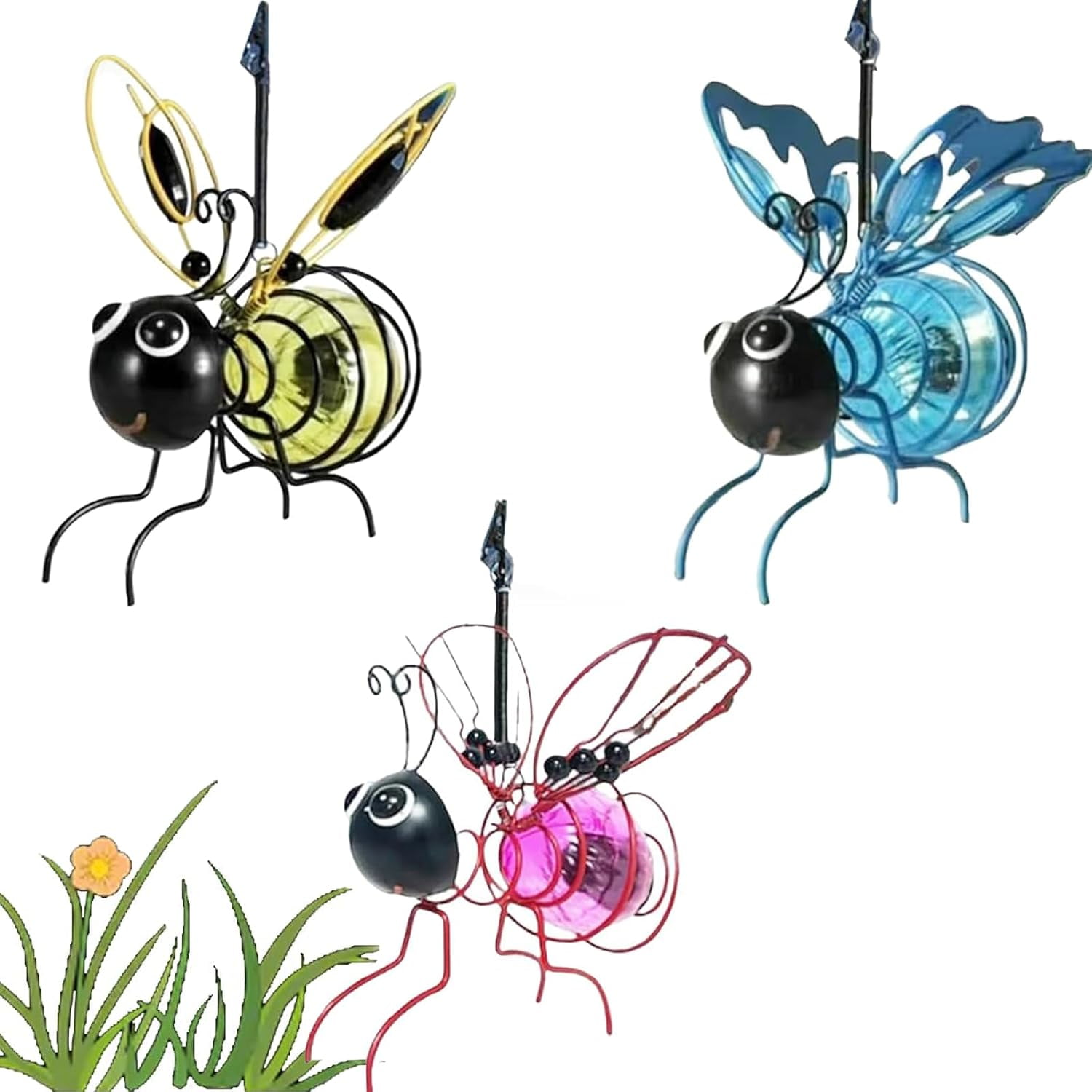 Solar Bee Lights Outdoor,Outdoors Hanging Solars Bee Light, Solares ...