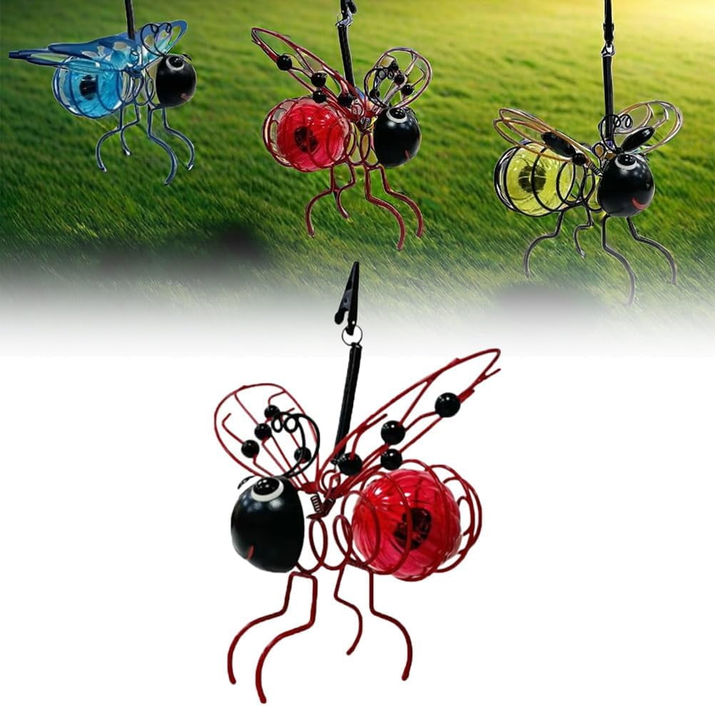 Solar Bees Lights Outdoor,2025 New Hanging Bee Solar Lights Outdoor ...