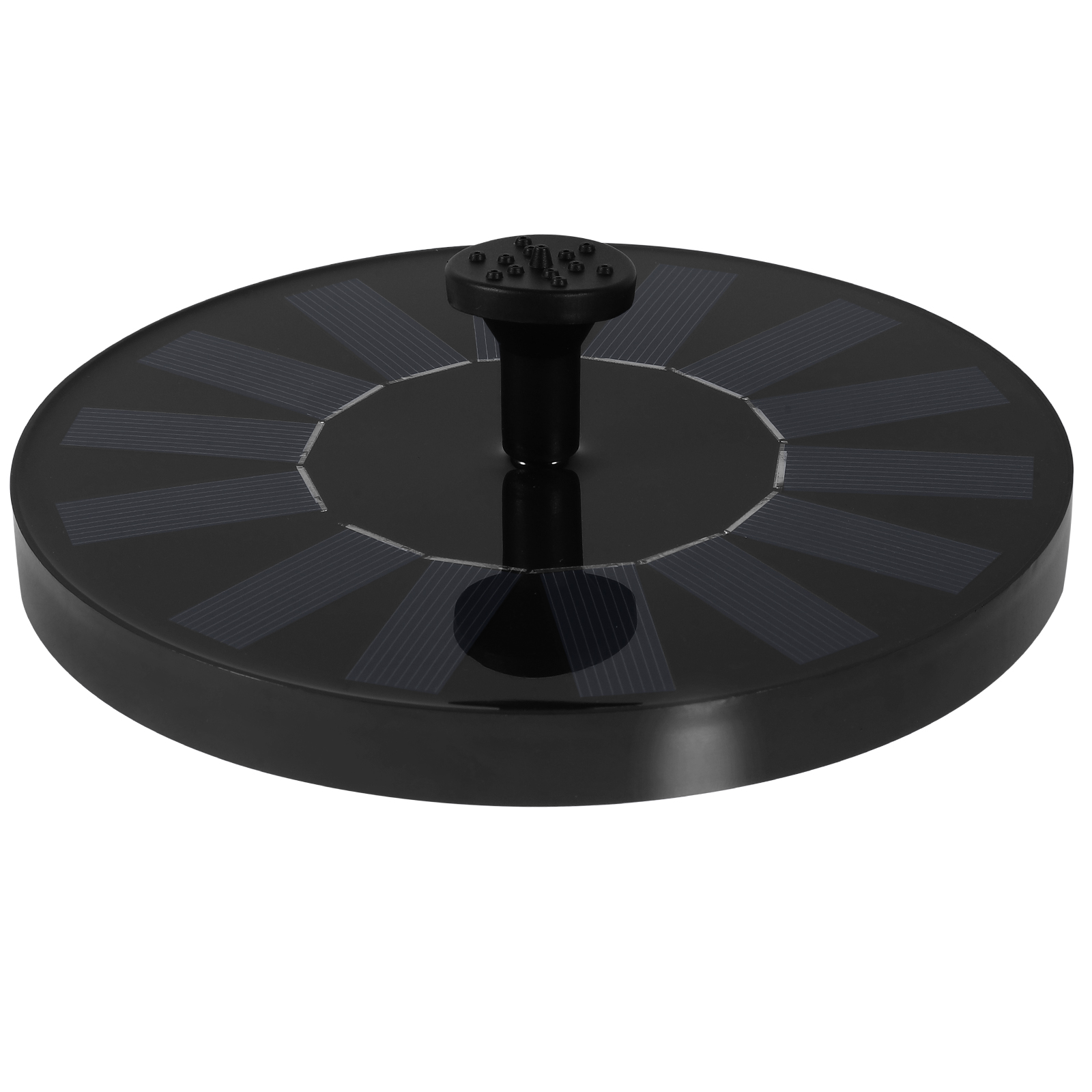 Solar Bird Bath Fountain Fountains for Pool Disk Basin Resin Crafts ...