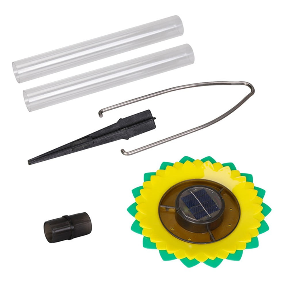 Solar Bird Feeder with LED Lights - Enhance Your Garden with a Multi ...