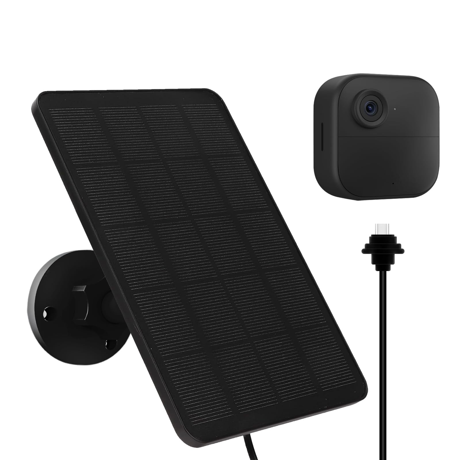 Solar for Blink Camera Outdoor, 4W Solar with USB-C Port Compatible ...
