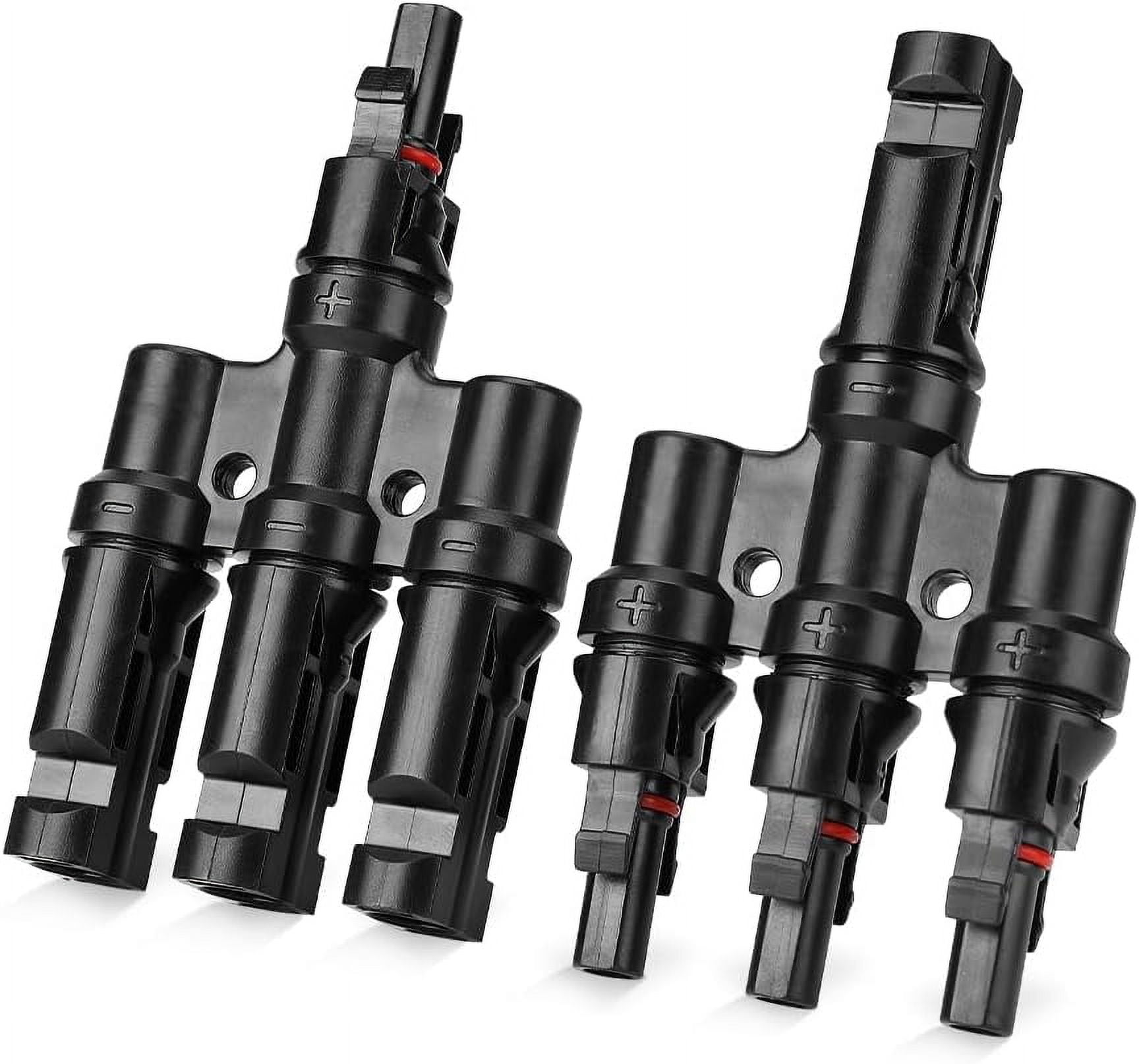 Solar Branch Connectors 3 to 1 Y Connector for Parallel Connection ...