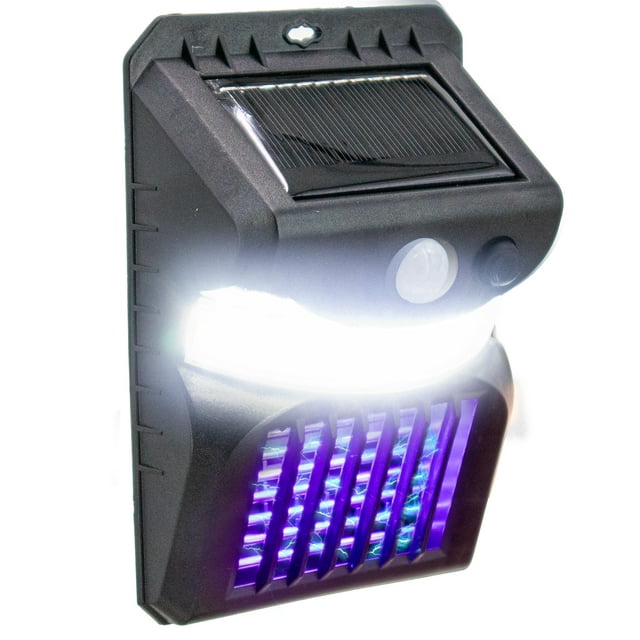 Solar Bug Mosquito Zapper & 16 LED Motion Sensor Light - 2 in 1 ...