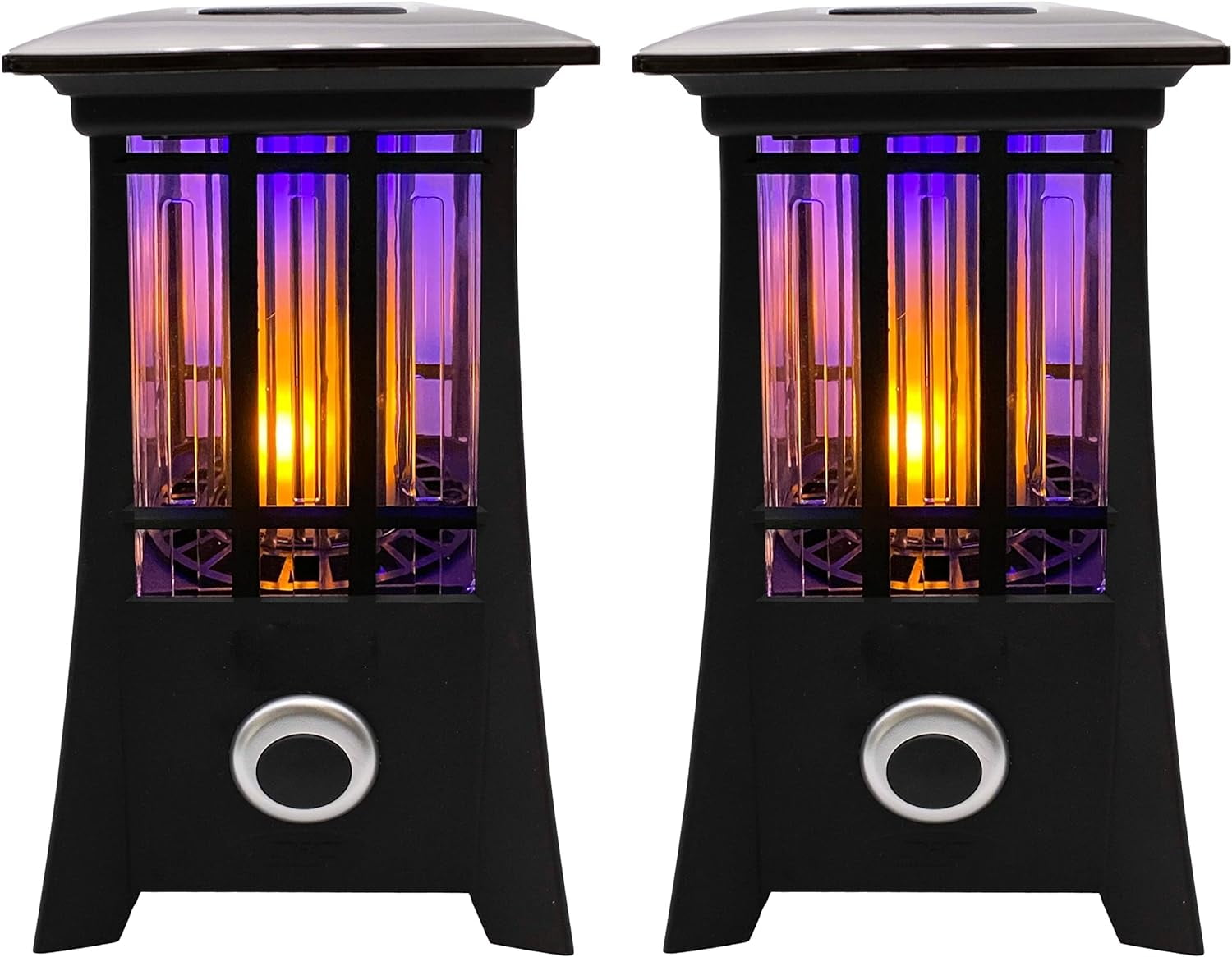 Solar Bug Zapper, Cordless Patio Lantern, 600V Zapping Grid, 2 In 1 ...