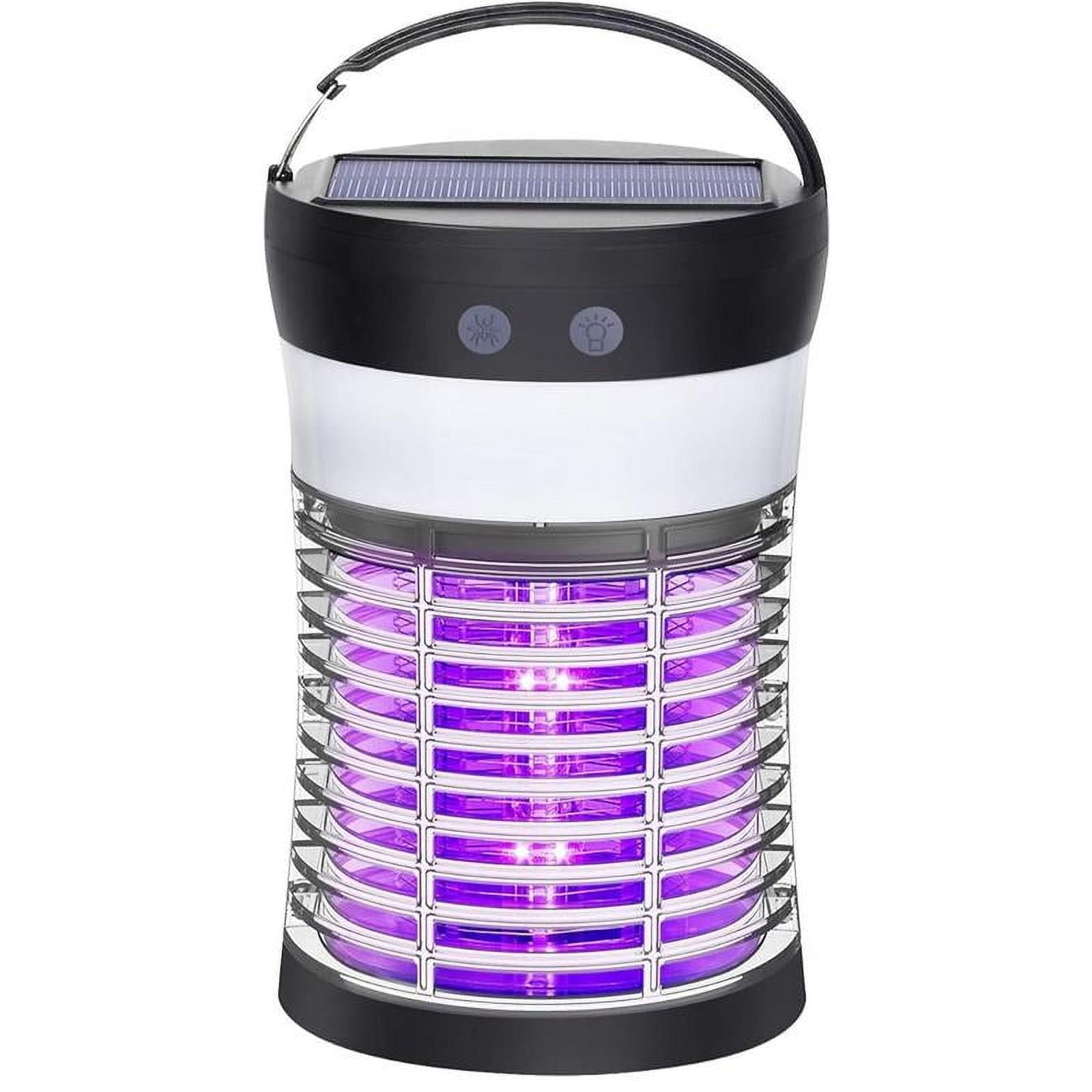 Solar Bug Zapper Outdoor Indoor Waterproof, solar powered Electric ...