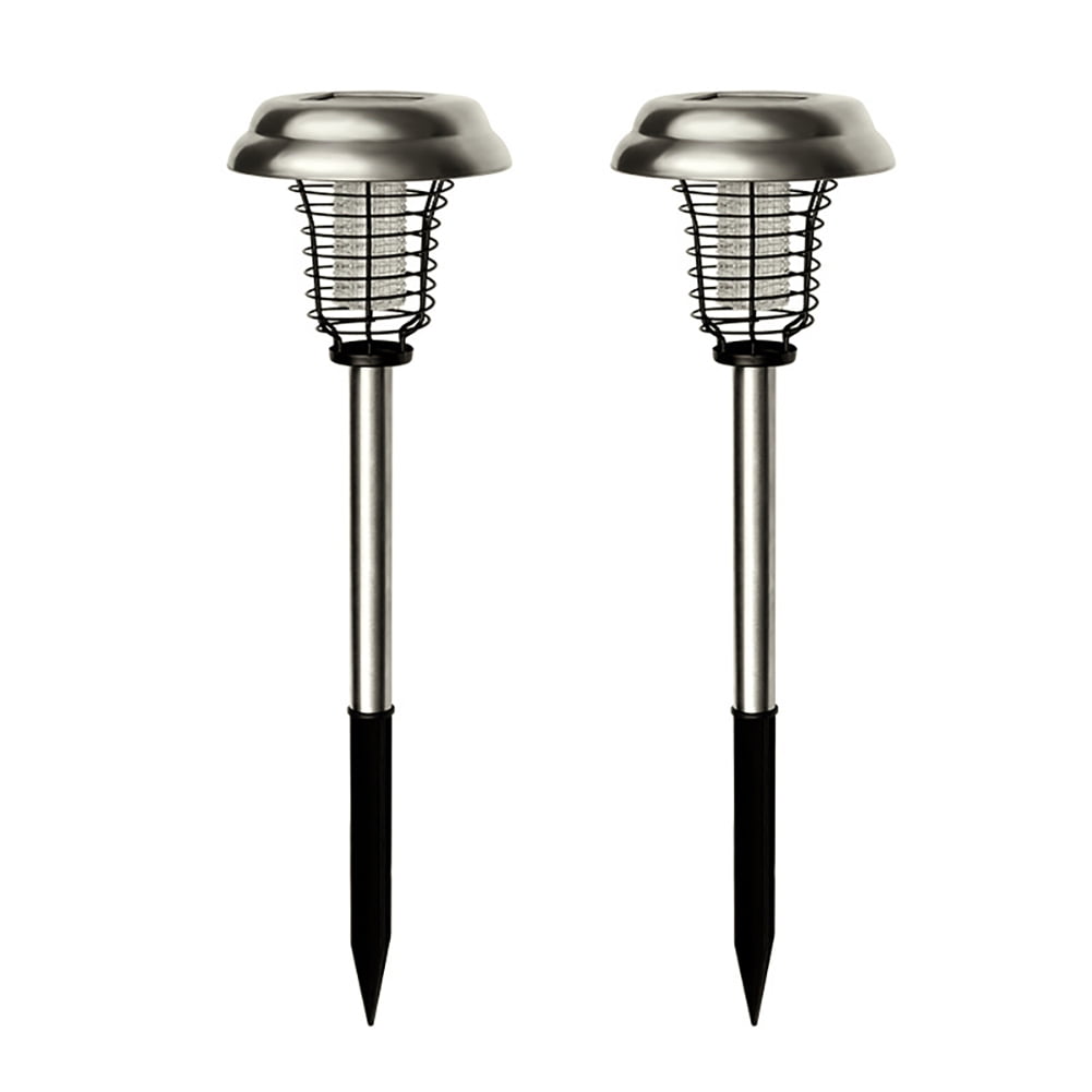 Solar Bug Zapper, Outdoor Mosquito Zapper with 2 Light Modes, 3 ...