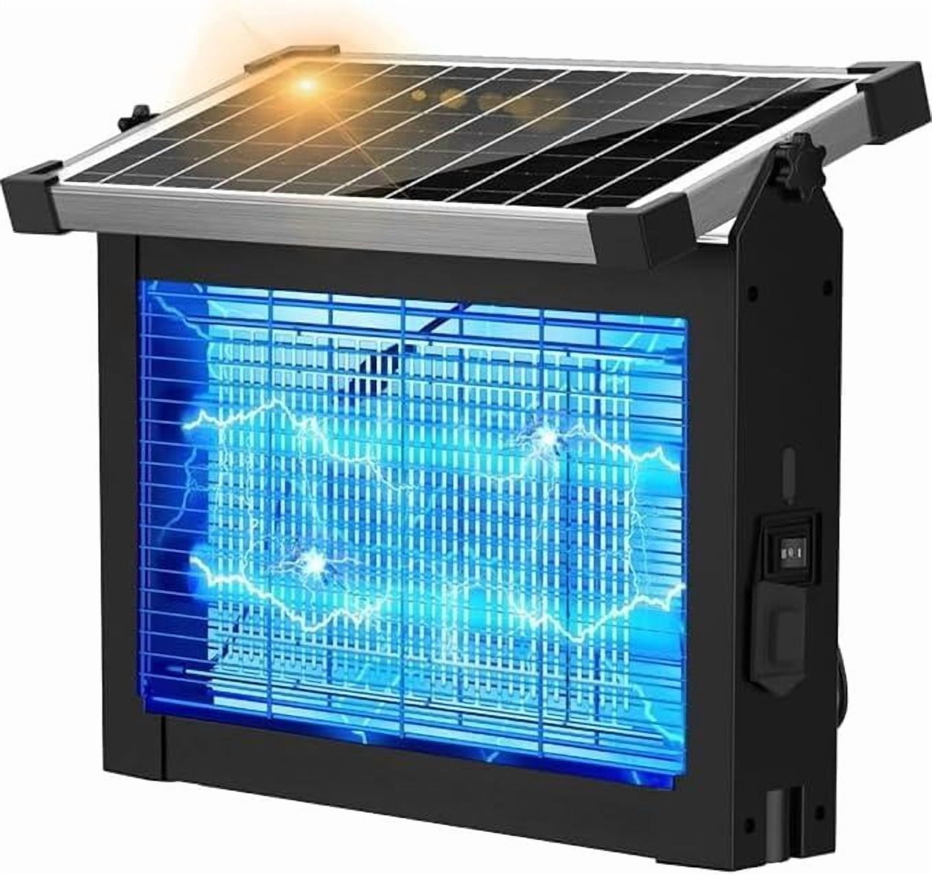 Bug Zapper Outdoor, Waterproof Mosquito Zapper Outdoor Solar Powered ...