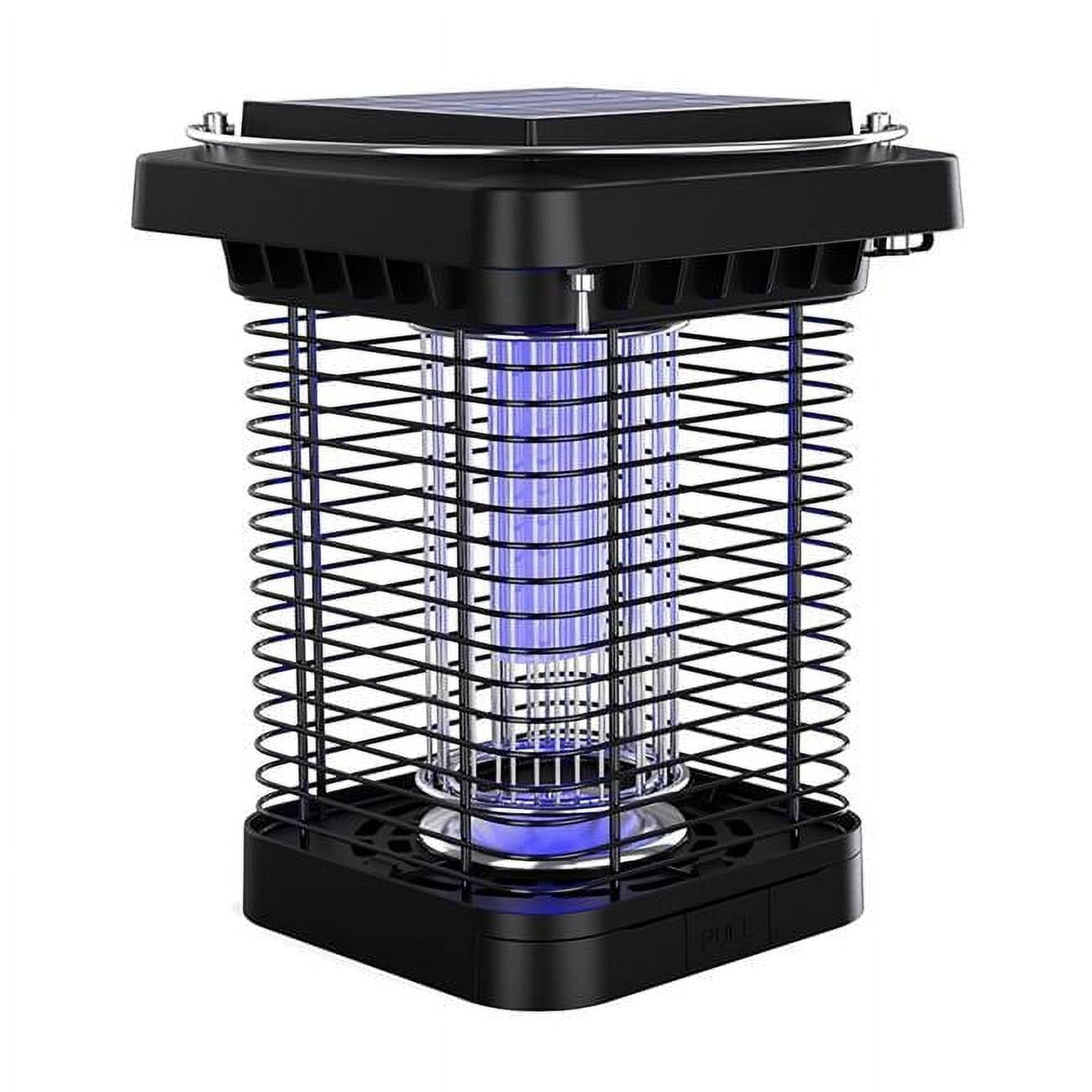 Solar Bug Zapper: Powerful, Waterproof, Indoor/Outdoor - 1076Sq.Ft ...