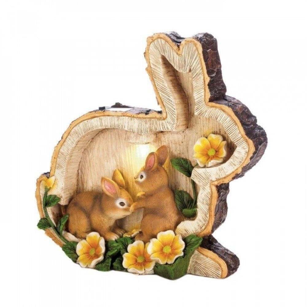 Solar Bunny Silhouette - Walmart.com