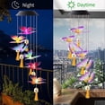 Solar Butterfly Wind Chimes, Dynamic Color Changing Wind Chime ...