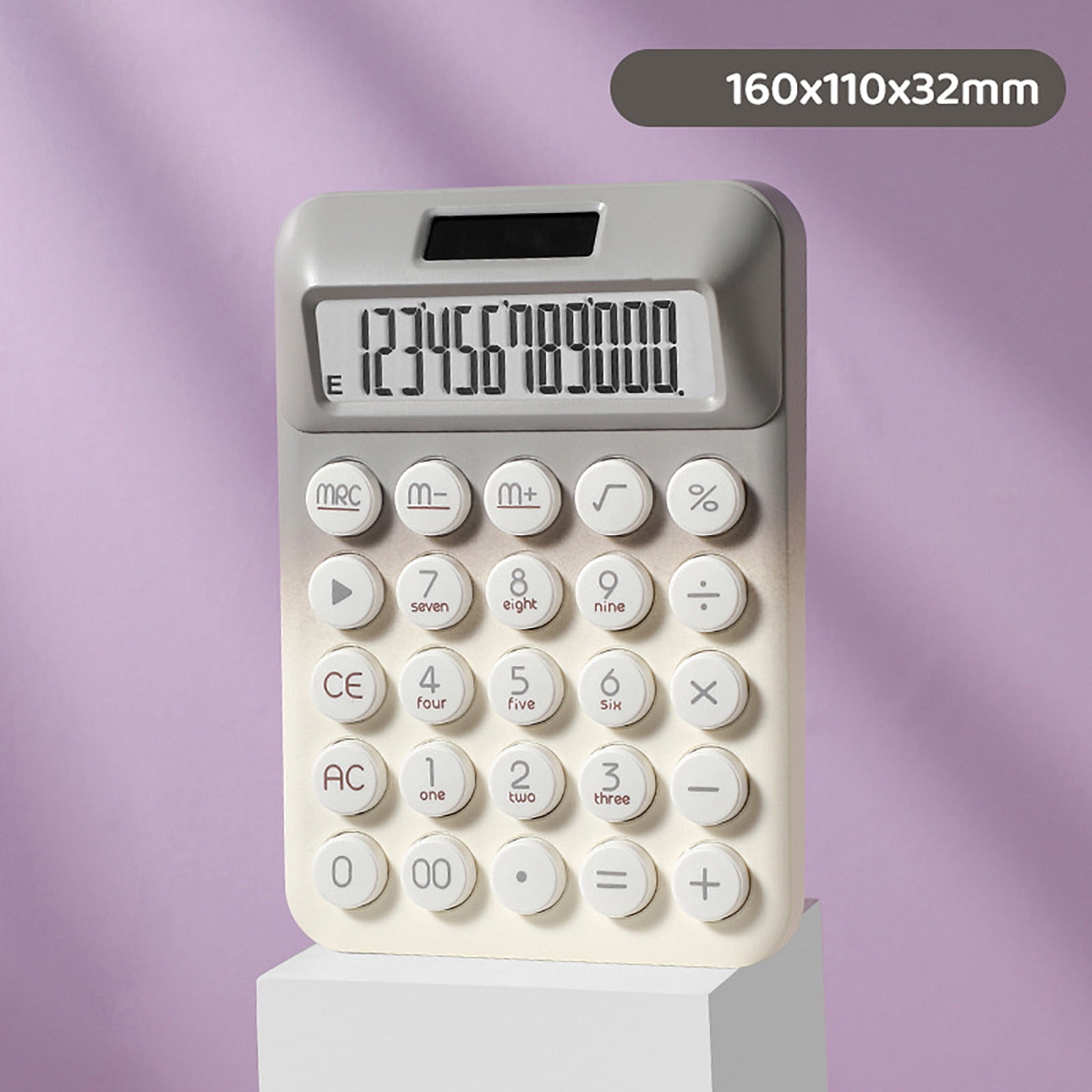 Solar Calculator High Color Dopamine 12 Bit Mechanical Key Scientific ...