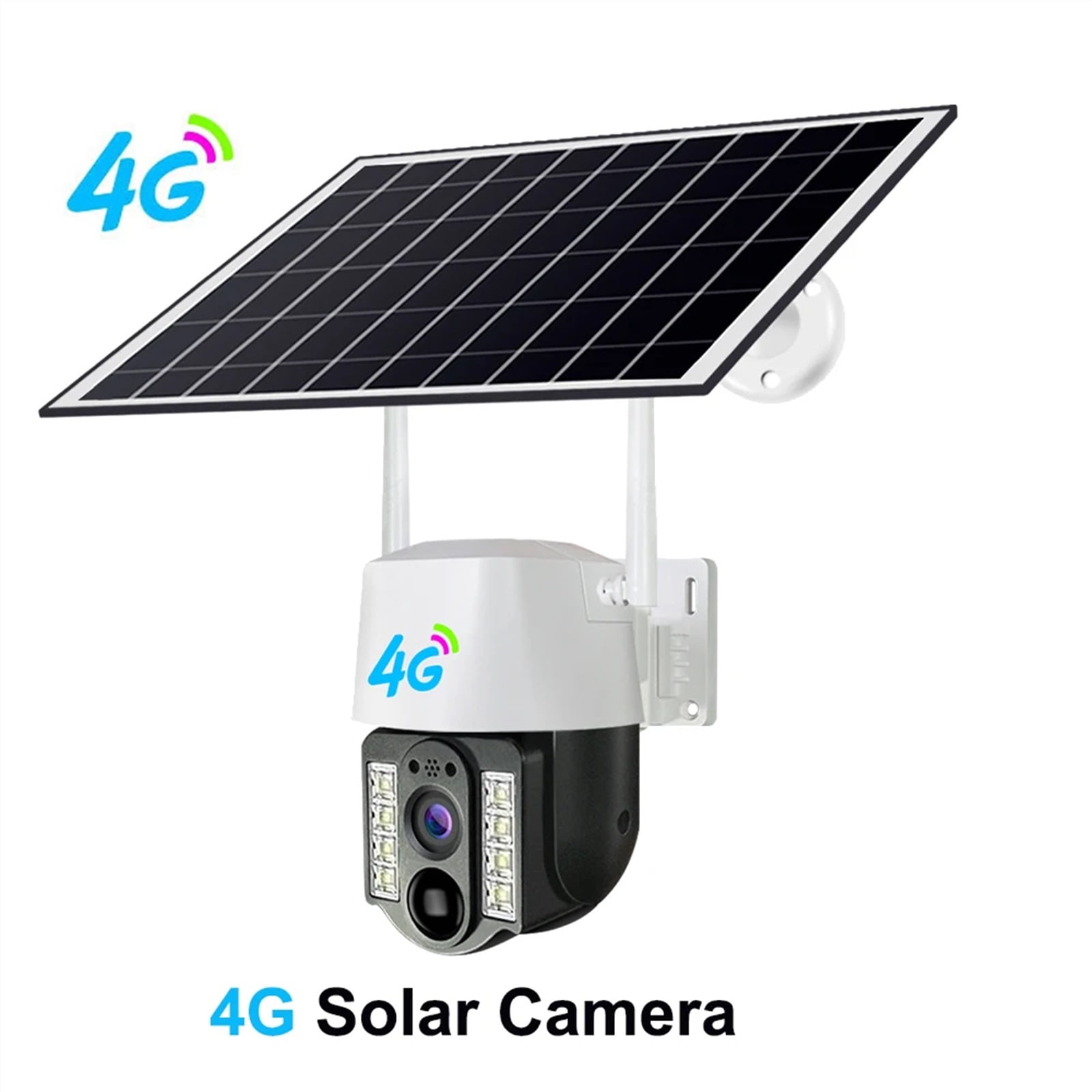 Solar Camera 4G Sim Outdoor Dual Lens PIR Human Detect Wireless Camara ...