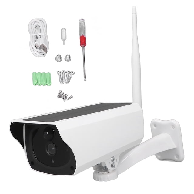 Solar Camera Wireless WiFi Infrared HD 1920x1080 Outdoor Camera for ...