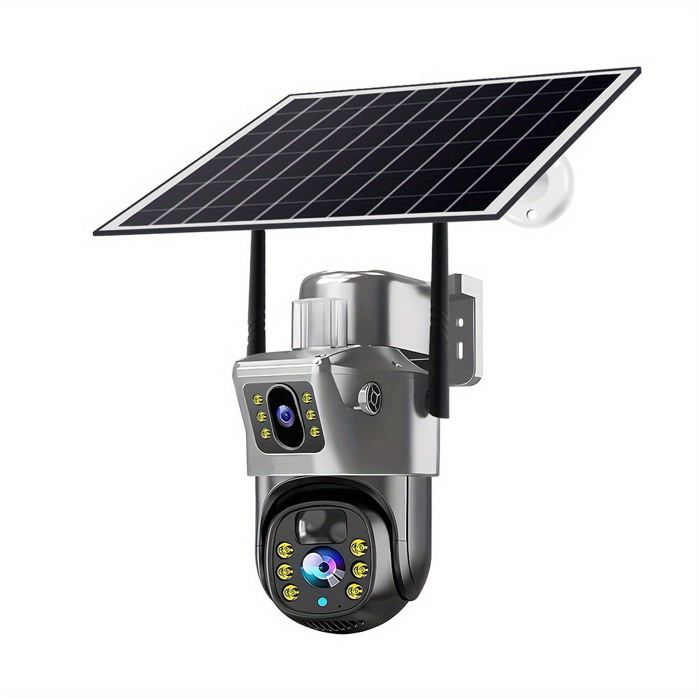 Solar Camera Wireless WiFi Surveillance Camera Security Camera V380 ...