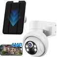 Solar Cameras Outdoor, 4MP PTZ Cameras for , Camera Outside with PIR ...