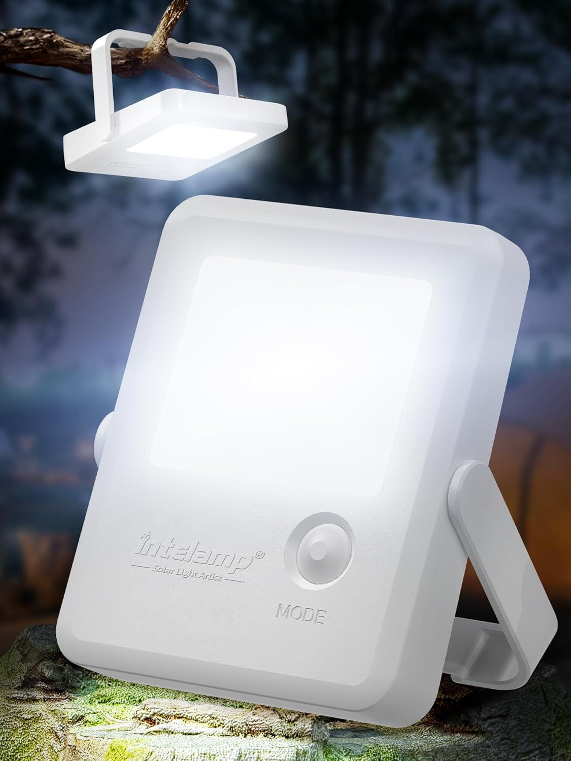 Solar Camping Lantern, Portable Outdoor Light,2000mAh Emergency Solar ...