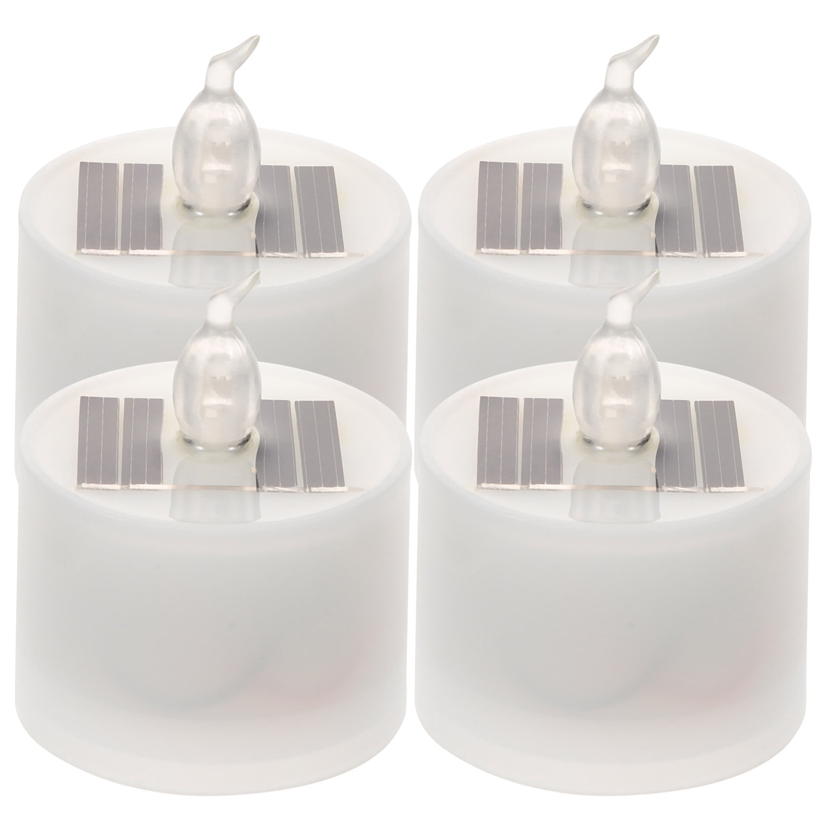 GAXIRE Solar Powered Candles Soft Gel Modern Style Homeowners Event ...