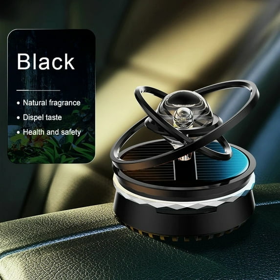 Solar Car Air Fresener Car Perfume Diffuser Air Aromatherapy Double ...