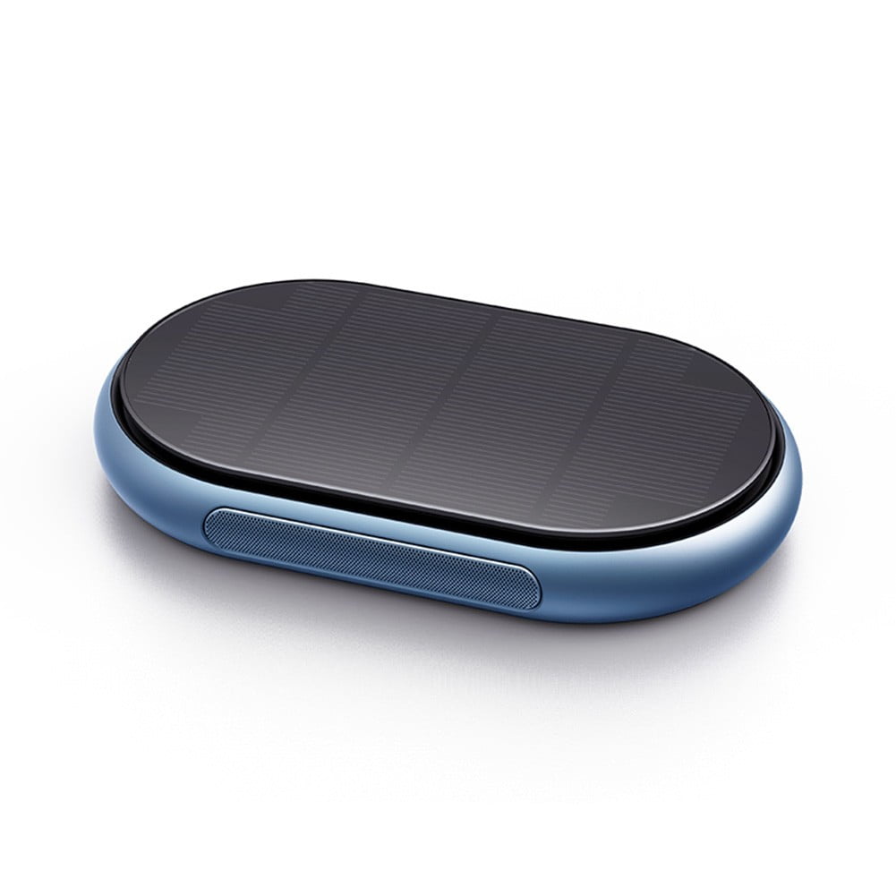 Solar Car Air Freshener 4000mah Smoke Remover Air Cleaner Deodorant For ...