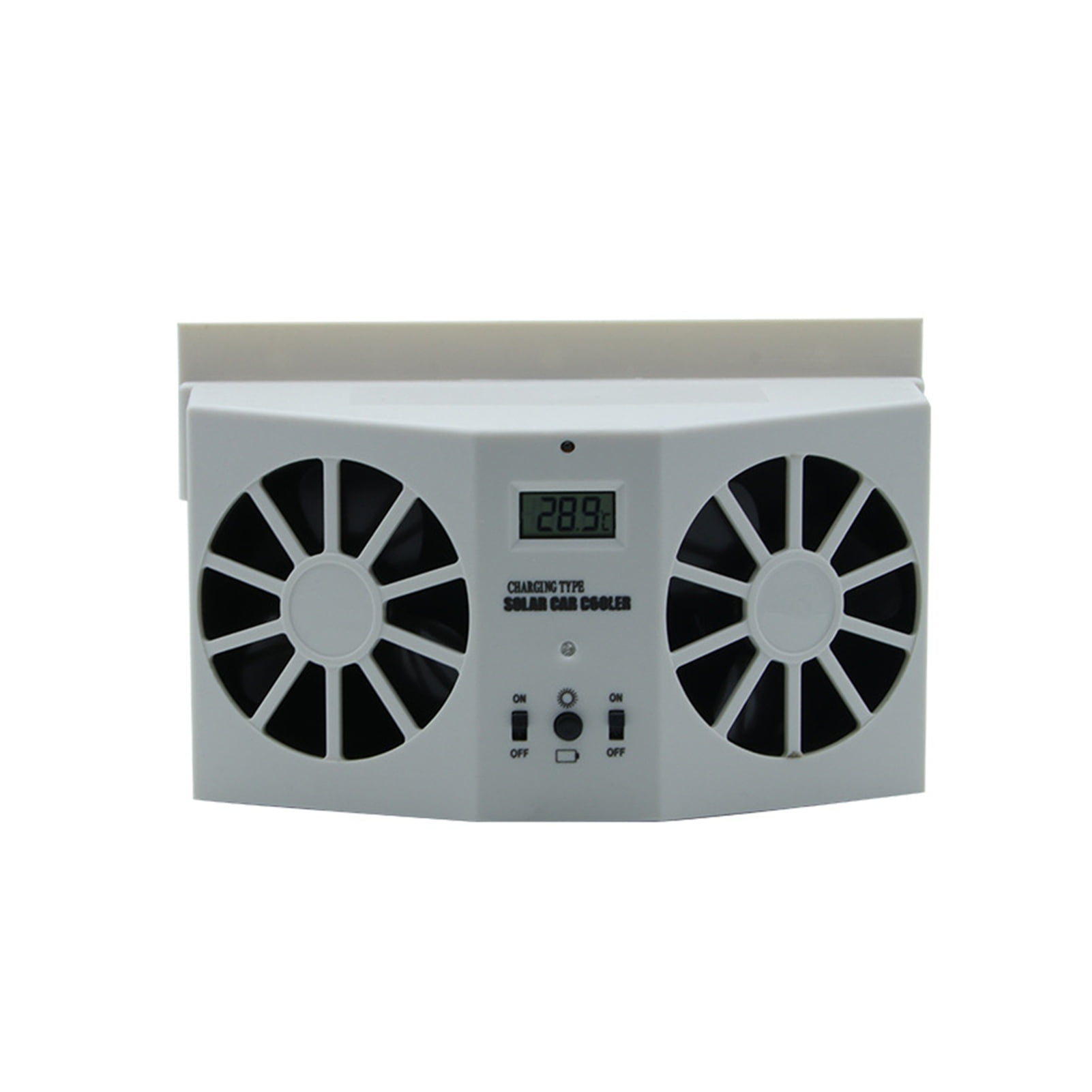 Solar Car Changing Fan / Double-wind Door Car Exhaust Fan / Solar Car ...