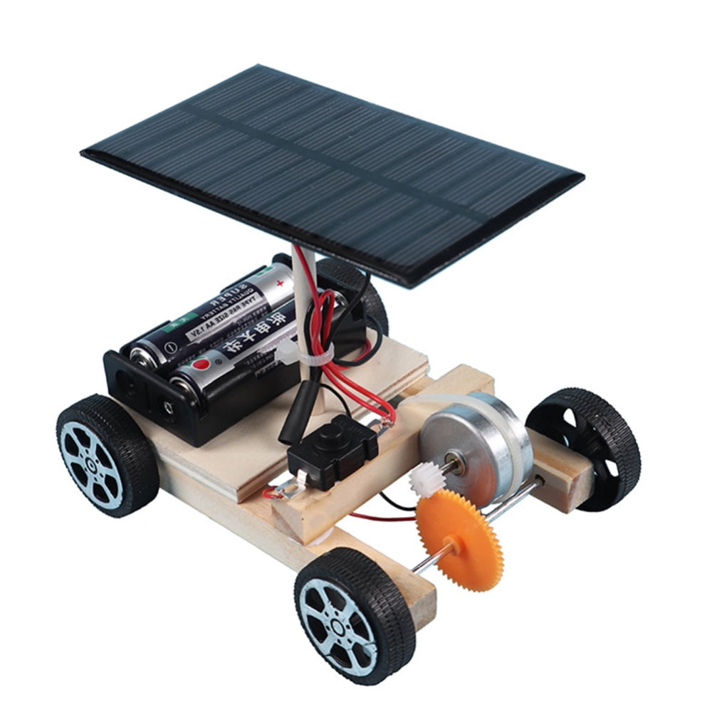 Solar Car Toys Robot Kit, DIY Assemble Toy Solar Powered Car Kit ...