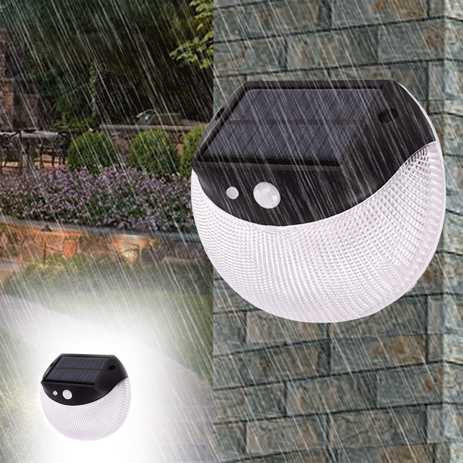 Solar Ceiling Light, IP65 Home Solar Light Dusk To Dawns, Indoor ...