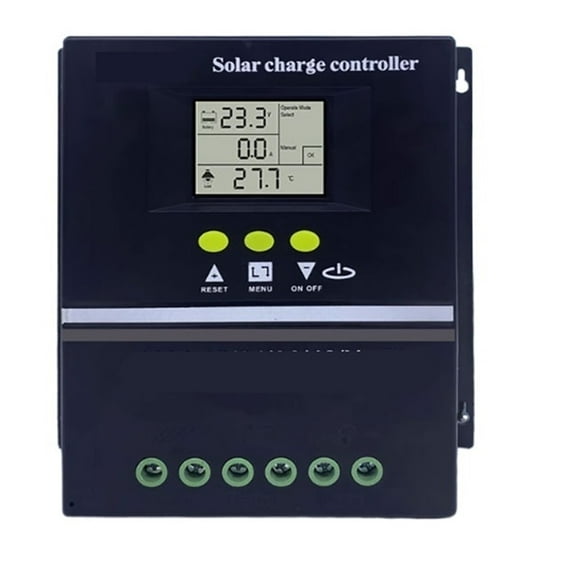 Solar Charge Controller 100A Efficiency Regulator Multiple Display Easy ...