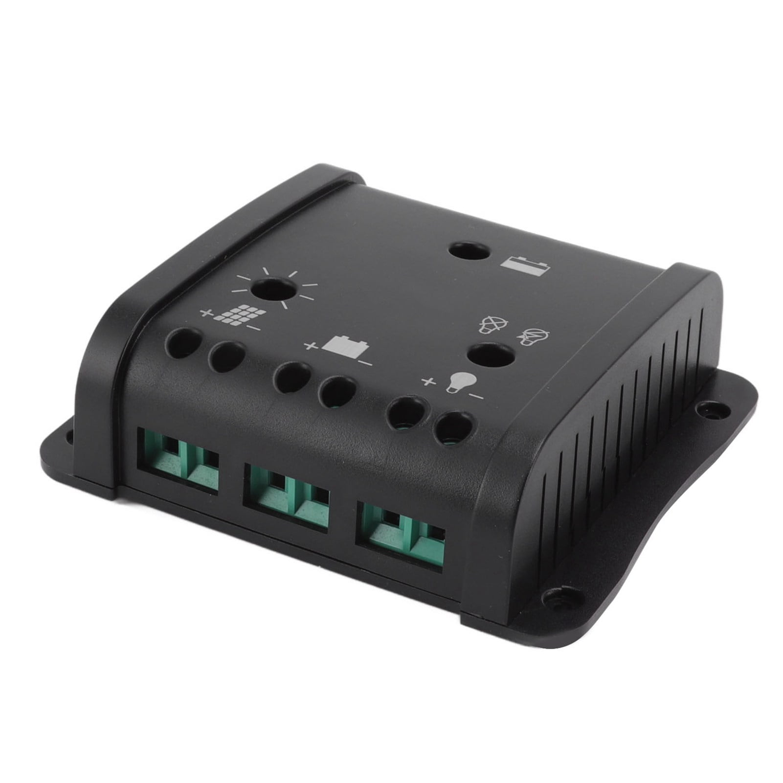 Solar Charge Controller 10A Intelligent PWM Solar Controller with LED ...