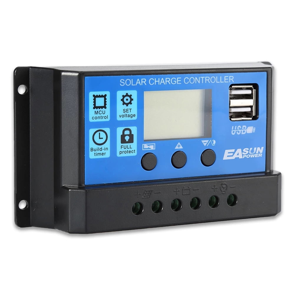 Solar Charge Controller 10a/20a/30a Charge And Discharge Photovoltaic ...