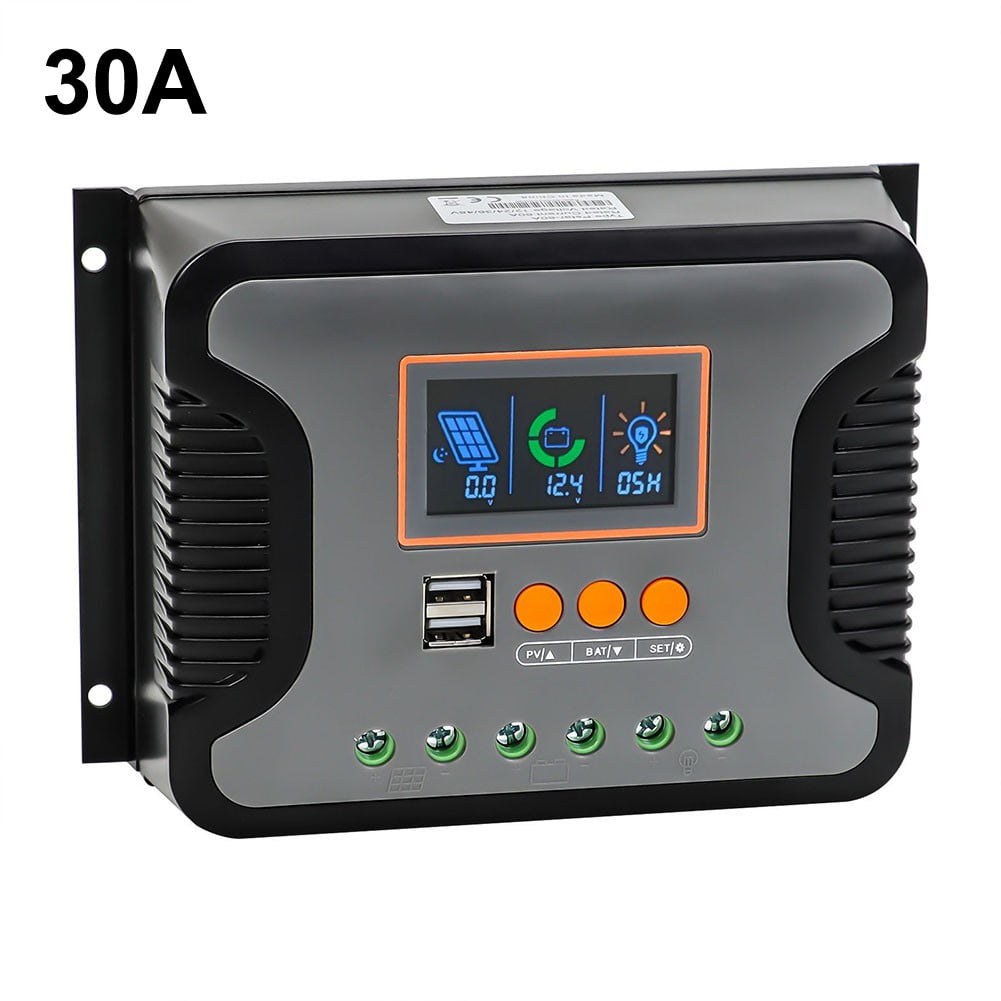 Solar Charge Controller 12V 24V 36V 48V Solar Charge Controller Dual ...
