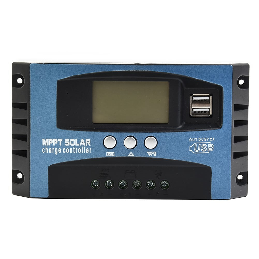 Solar Charge Controller 12V/24V for Automotive Solar Panels with USB ...
