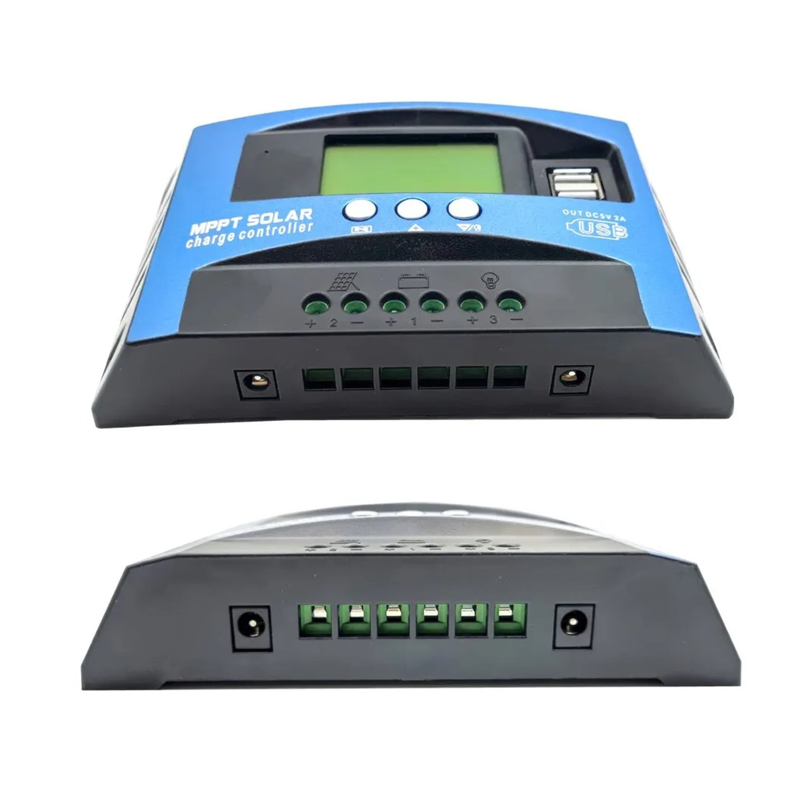 Solar Charge Controller MPPT 30A 40A 50A 60A 80A 100A LCD Display 12V ...