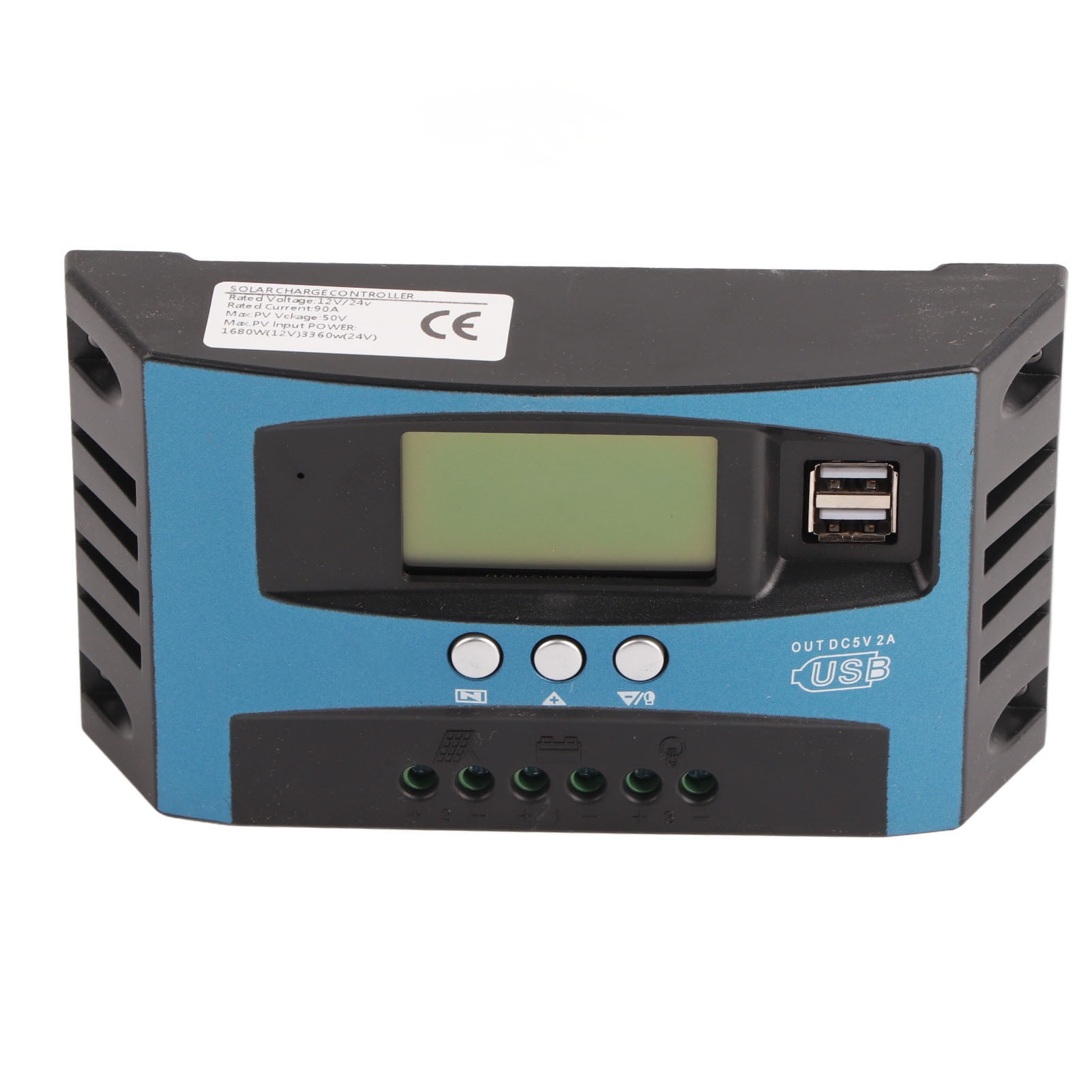 Solar Charge Controller MPPT Tracking Charging Real Time Digital ...