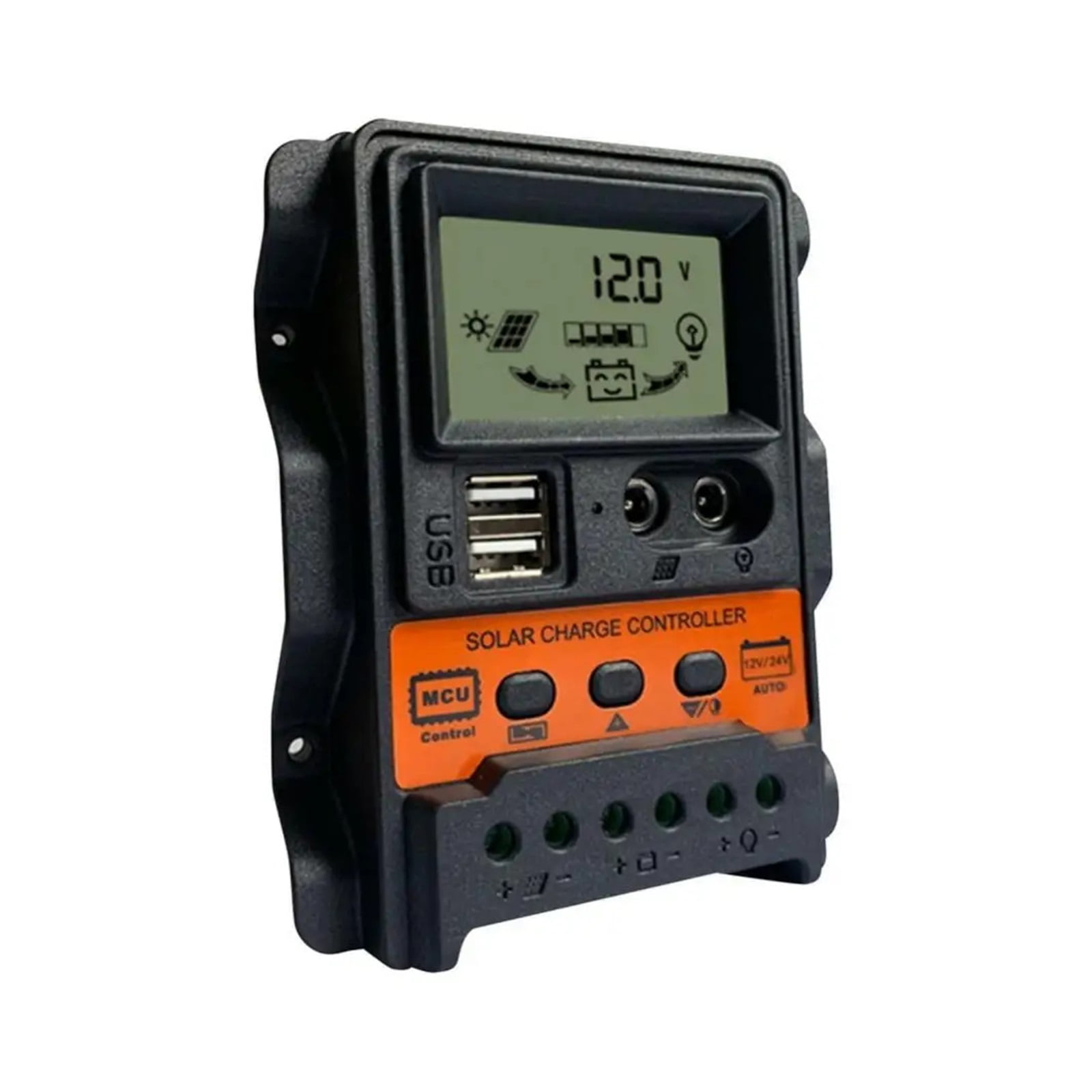 Solar Charge Controller PWM Controller With LCD Display 10A 20A 30A 12V ...