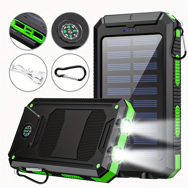 Solar Charger-40000mAh Solar Charger Power Bank -Portable Solar Phone ...