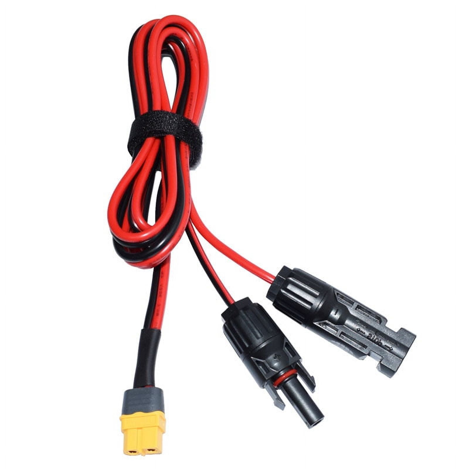 Solar Charging Cable Solar Plug to XT60 Adapter Connector Solar Panel ...