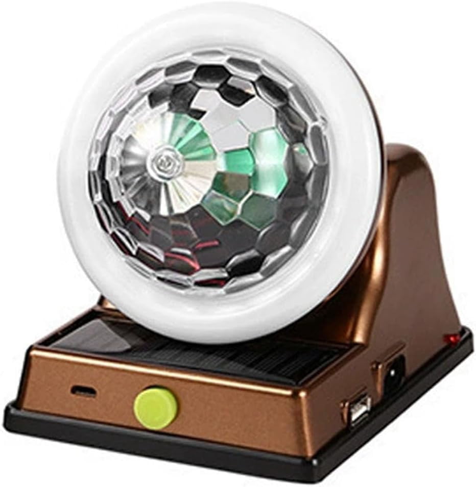 Solar Charging Colorful Magic Ball RGB Atmosphere Light, Led Atmosphere ...
