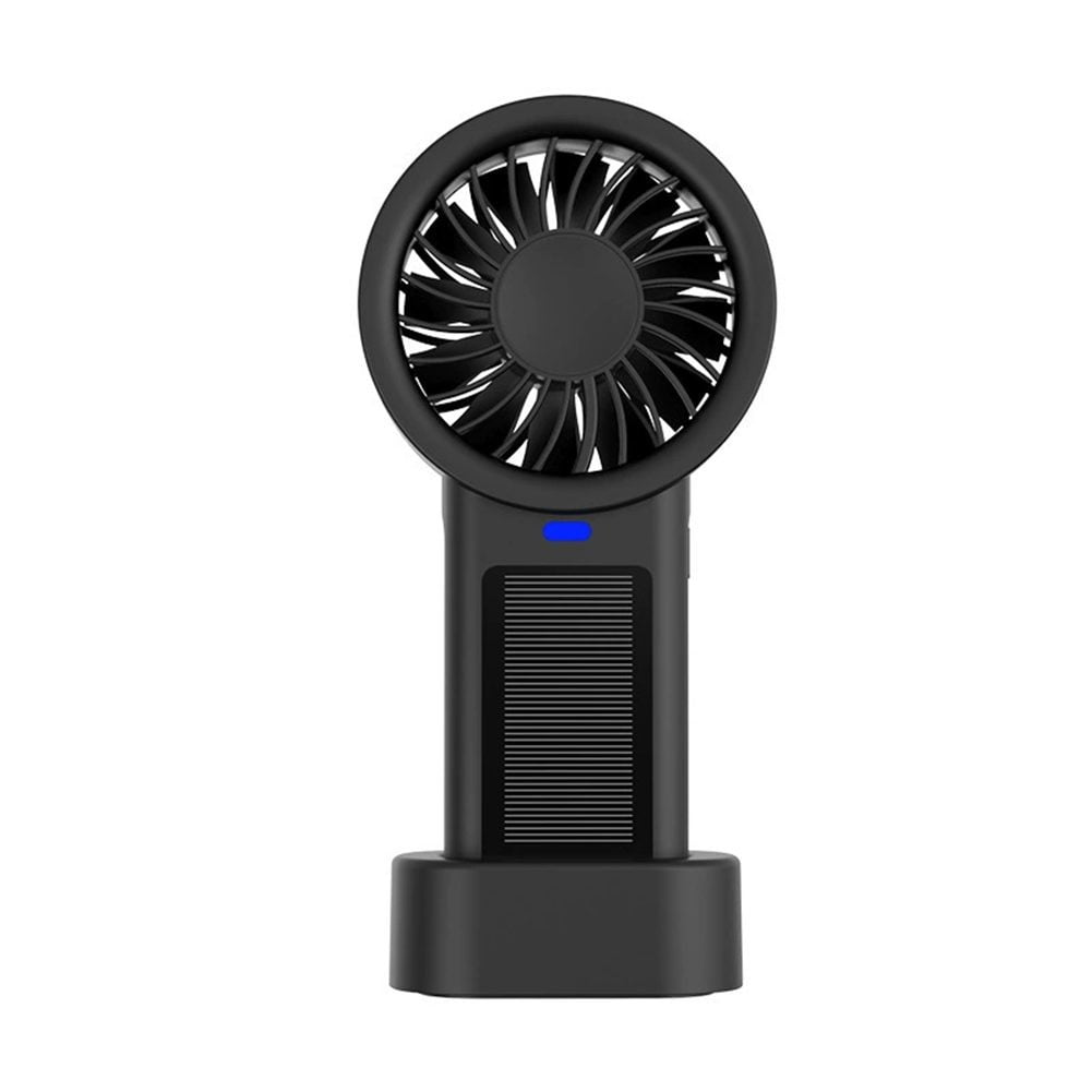 Solar Charging Electric Fan Handheld Fan High Speed Turbine USB Fan ...