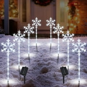 snowflake path led lights
